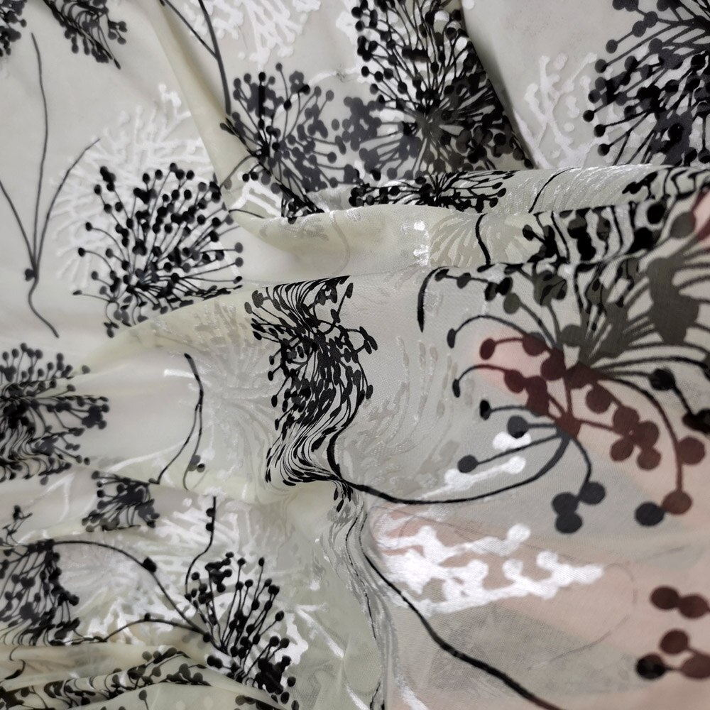 Qualified Flocked Fabric DIY Print Rayon Velvet Bu... – Grandado