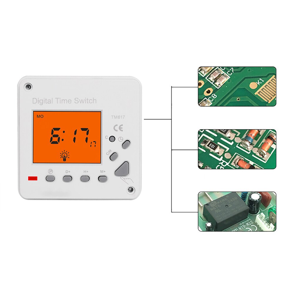 Digital Electronic Timer 220V Switch Timer Backlig... – Vicedeal