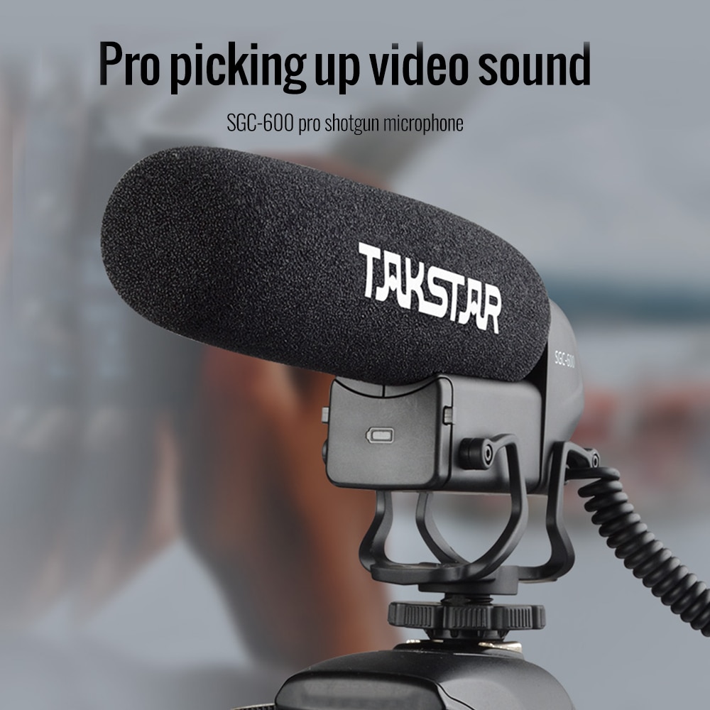 TAKSTAR SGC-600 On-camera Condenser Interview Micr... – Grandado