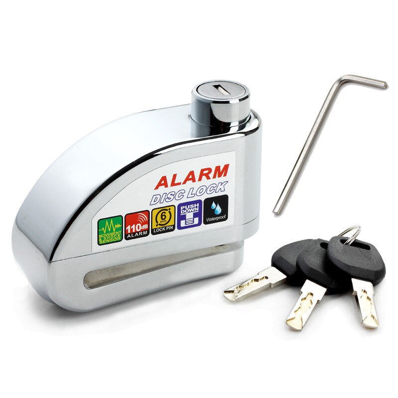 Motorcycle Lock Anti-theft Disc Brack Security Ala... – Grandado