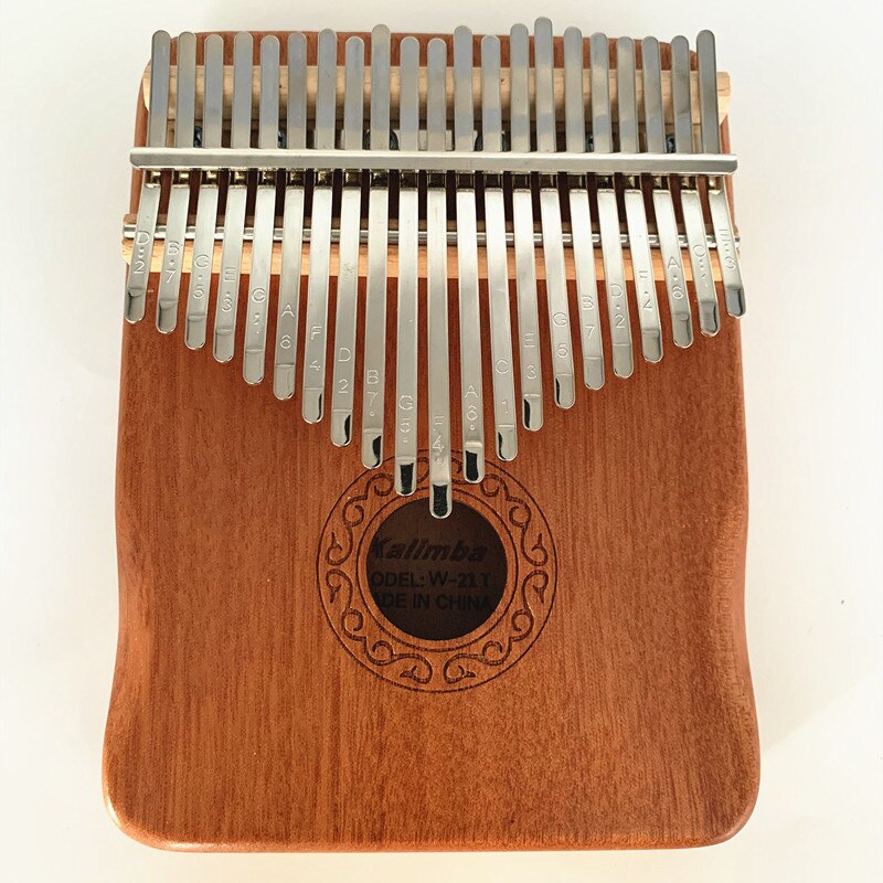17 Keys Kalimba Thumb Piano Wood Mbira Body Musica... – Vicedeal