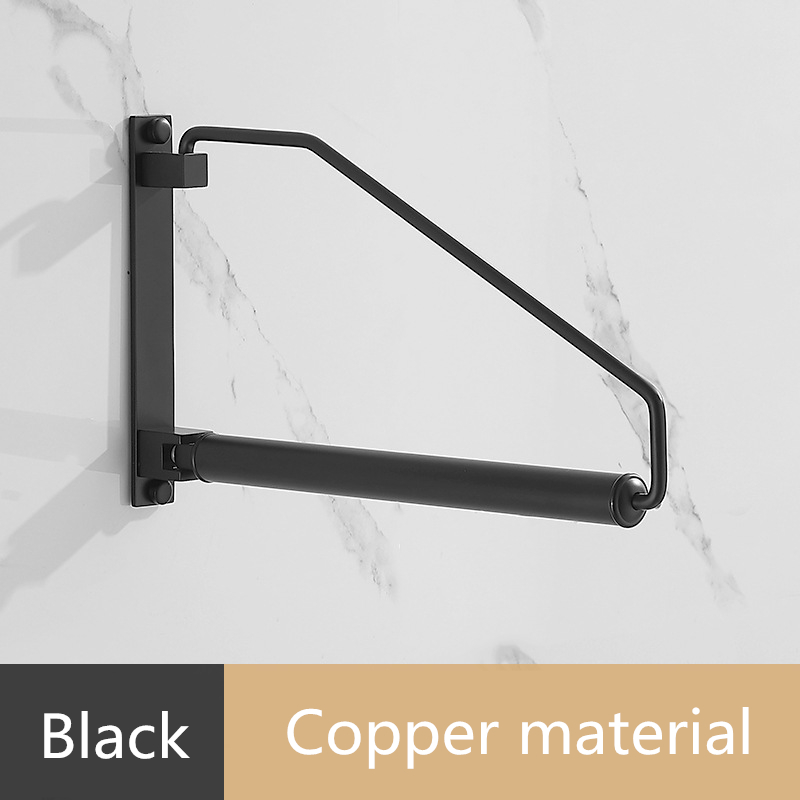 Muur Kleding Hanger Houder Vouwen Droogrek Koper G... – Grandado