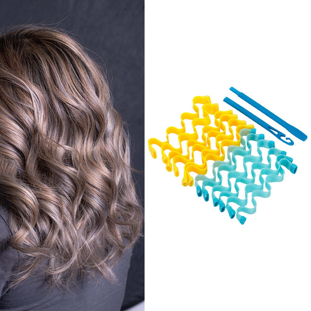 Hair Rollers Spiral Round for Hairdressing Styling... – Grandado