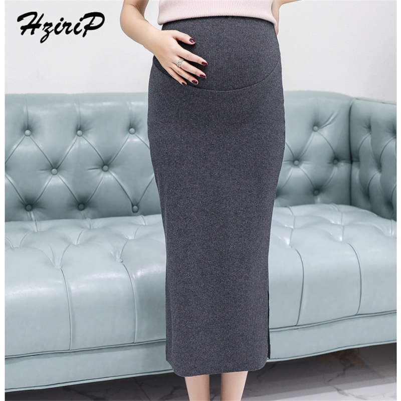 HziriP Spring Autumn Simple Maternity Skirts High ... – Grandado