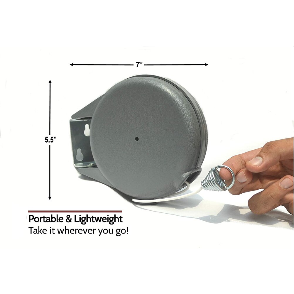 Retractable Clothesline Portable Heavy Duty Outdoo... – Grandado