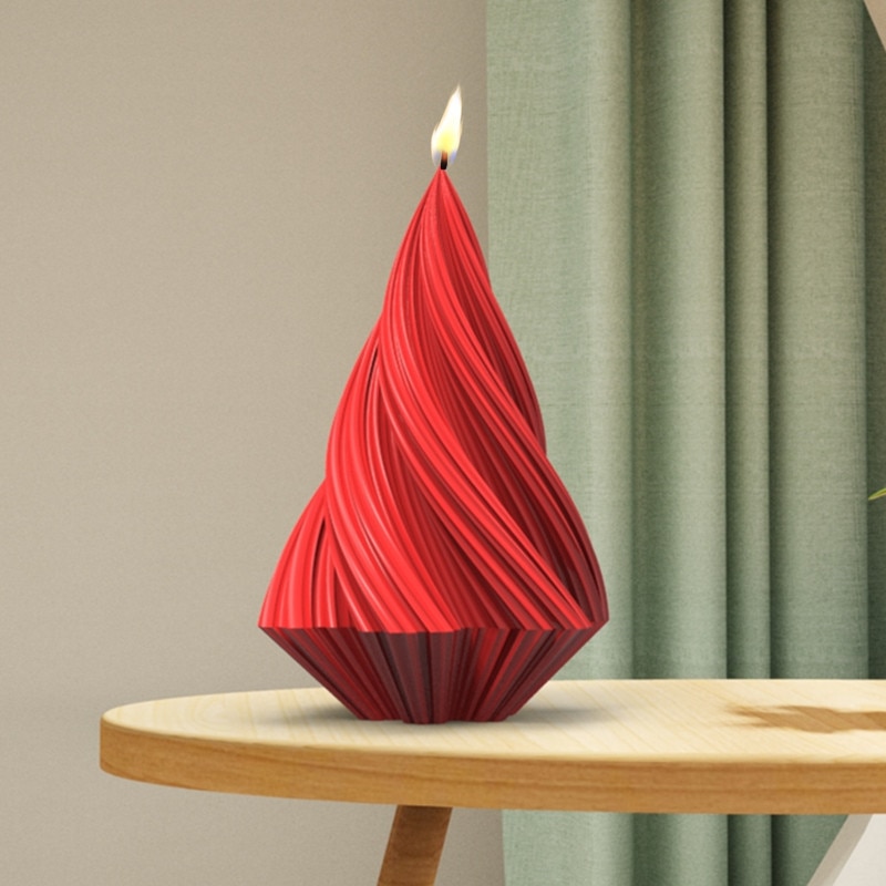 Irregular Conical Shape Silicone Mold Gypsum form ... – Vicedeal