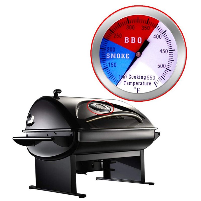 Rustfrit stål ovntermometer grill grill madlavning... – Vicedeal