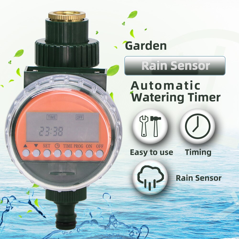 Garden Automatic Rain Sensor Water LCD Timer Drip ... – Grandado