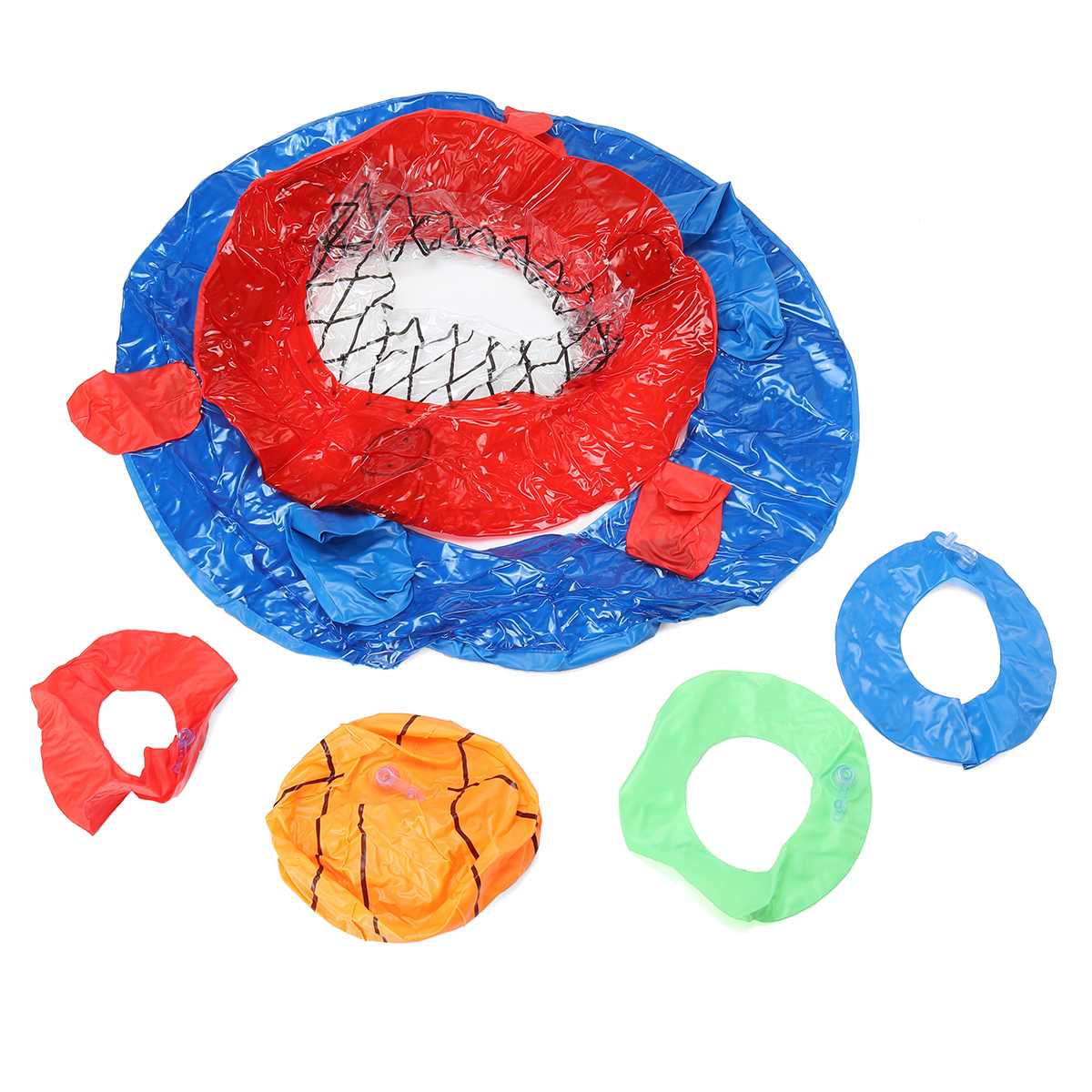 Childrens Inflatable Floating BasketBall Hoop Ring... – Vicedeal