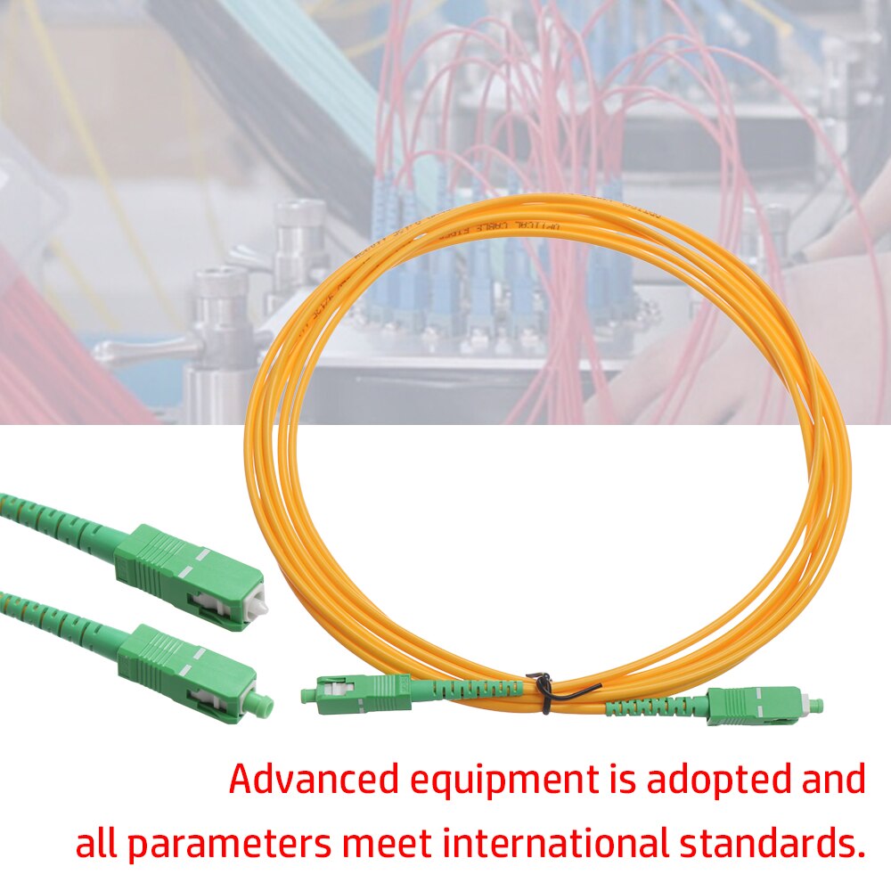 Cable de puente de fibra óptica SC/APC-SC/APC-SM, ... – Grandado