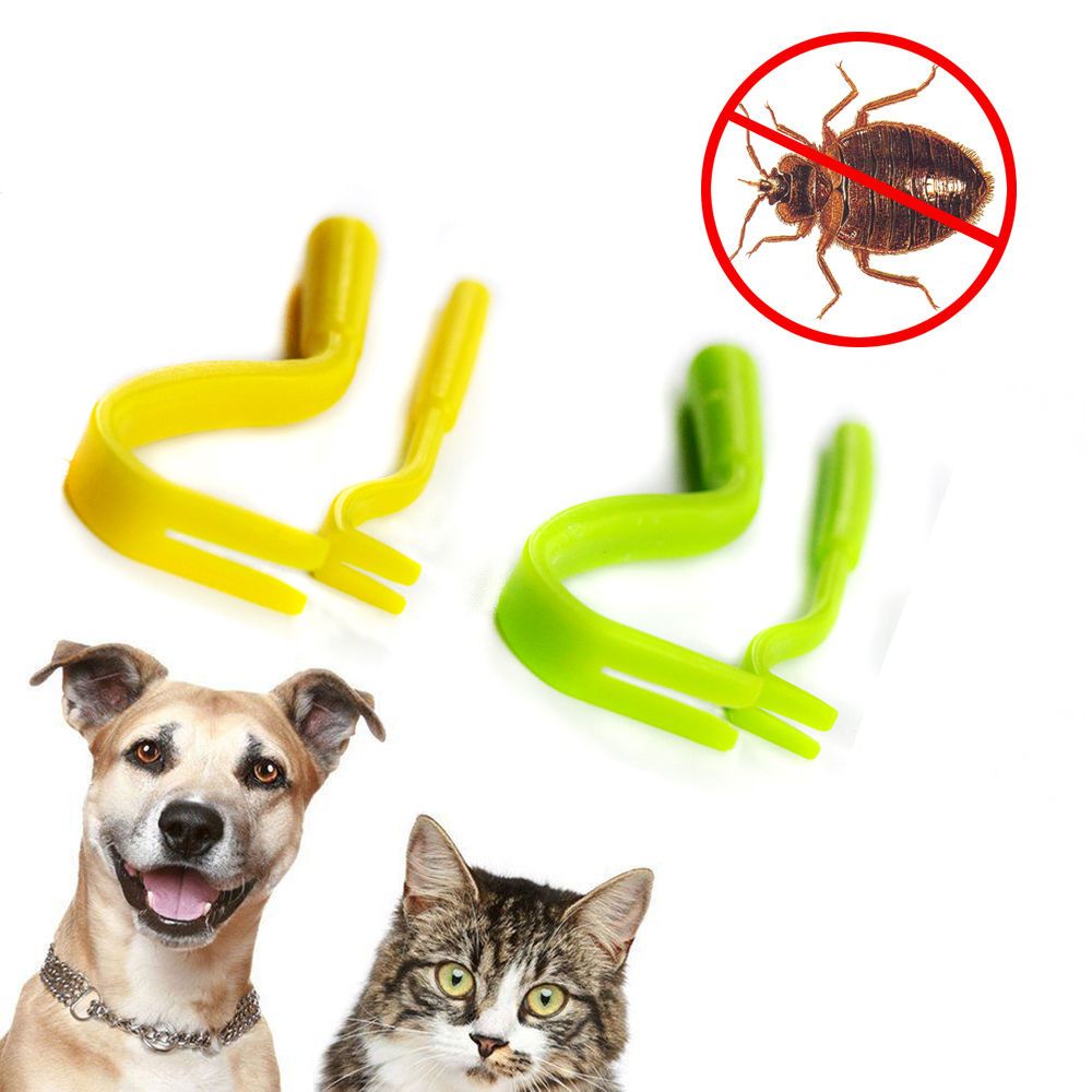 2Pcs/set Pets Tick Removal Tool Dual Teeth Tick Tw... – Grandado