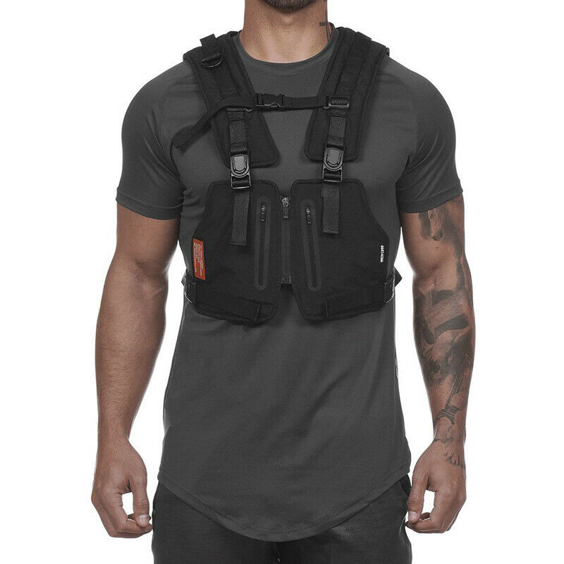 Multi-function Vest Outdoor Sports Fitness Men Pro... – Grandado