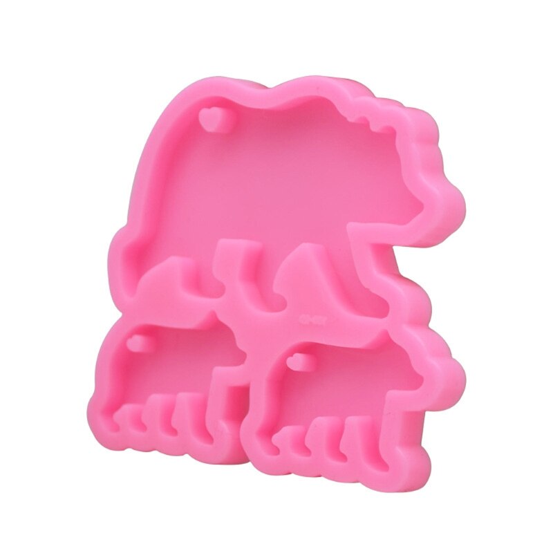Lopen Ijsbeer Baby Mom Set Sleutelhanger Siliconen... – Vicedeal
