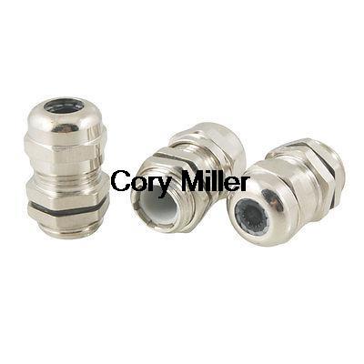 Pg7 3.0-6.5mm metal vandtæt kabelforskruning – Vicedeal