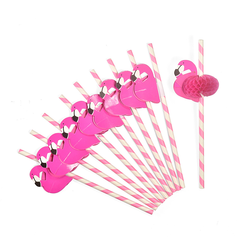 Flamingo Party DIY Decorations Hawaiian Tropical B... – Grandado