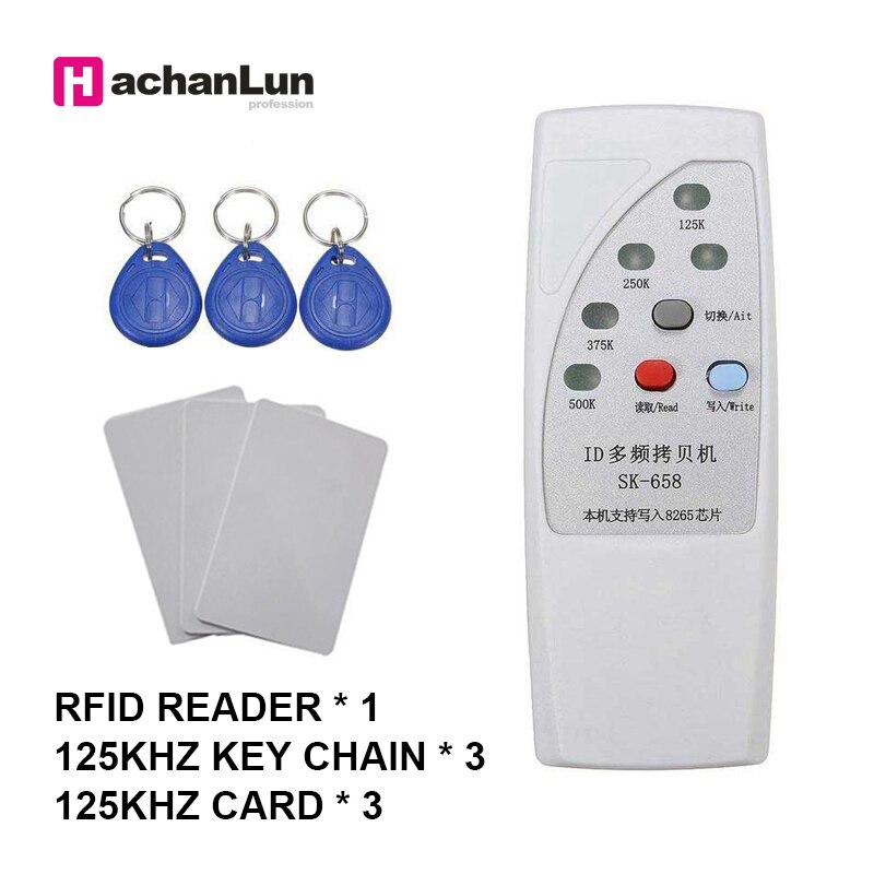 Handheld RFID duplicator 125/250/375 / 500Khz acce... – Vicedeal