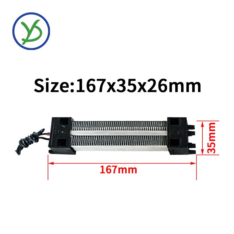 300W AC DC 220V Electric Ceramic Heater PTC cerami... – Grandado