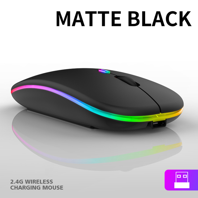 2.4G+ Bluetooth 5.0 Wireless Mouse Optical trackin... – Grandado