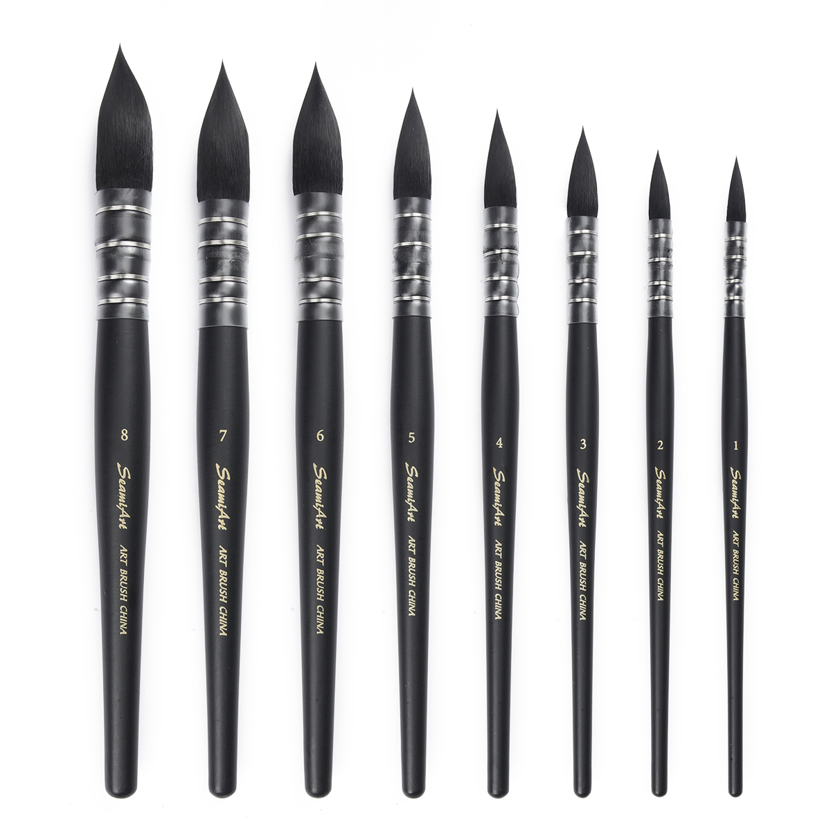 1Peice Watercolor Brush Wood Paint Brush Artist Ha... – Grandado