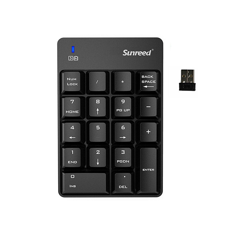 Mini Numeric Keyboard Mouse Combo Wireless Keypad Vicedeal