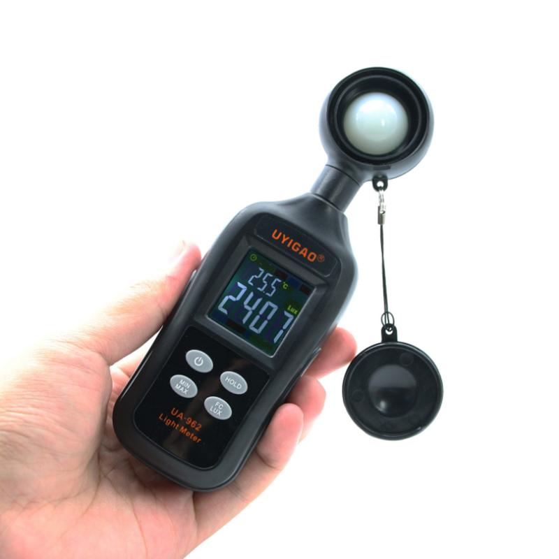 200,000lux Luxmeter Light Meter Digital Luminomete... – Grandado