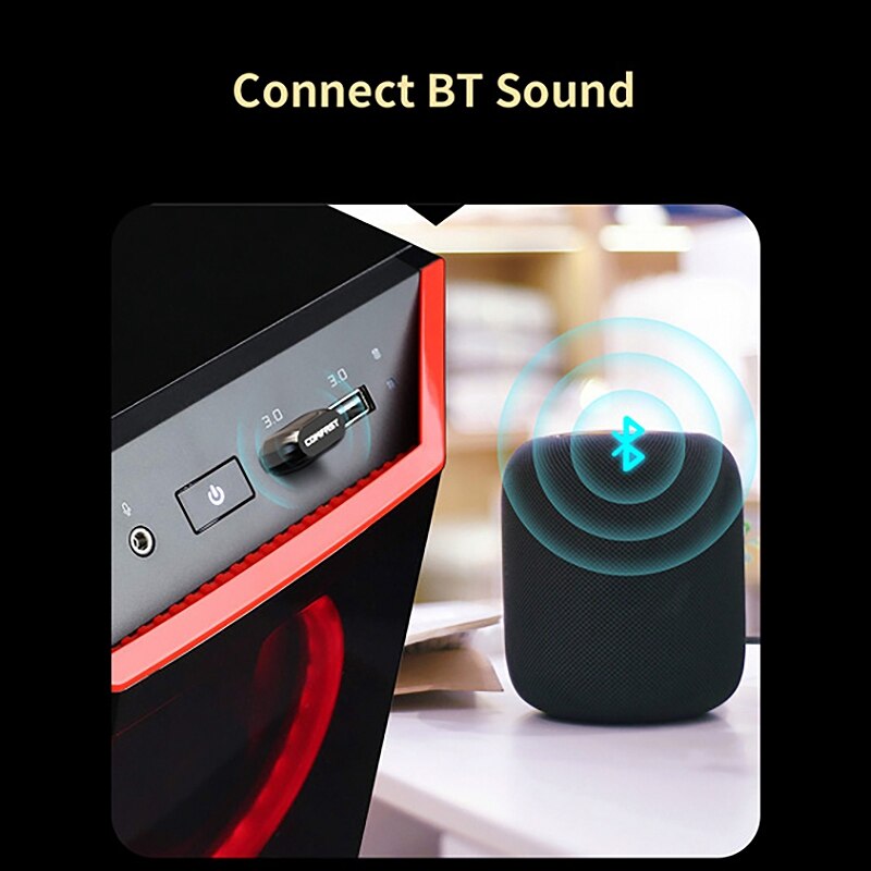 B01 Bluetooth Adapter 2,4 Ghz USB Bluetooth 5,0 PC... – Grandado