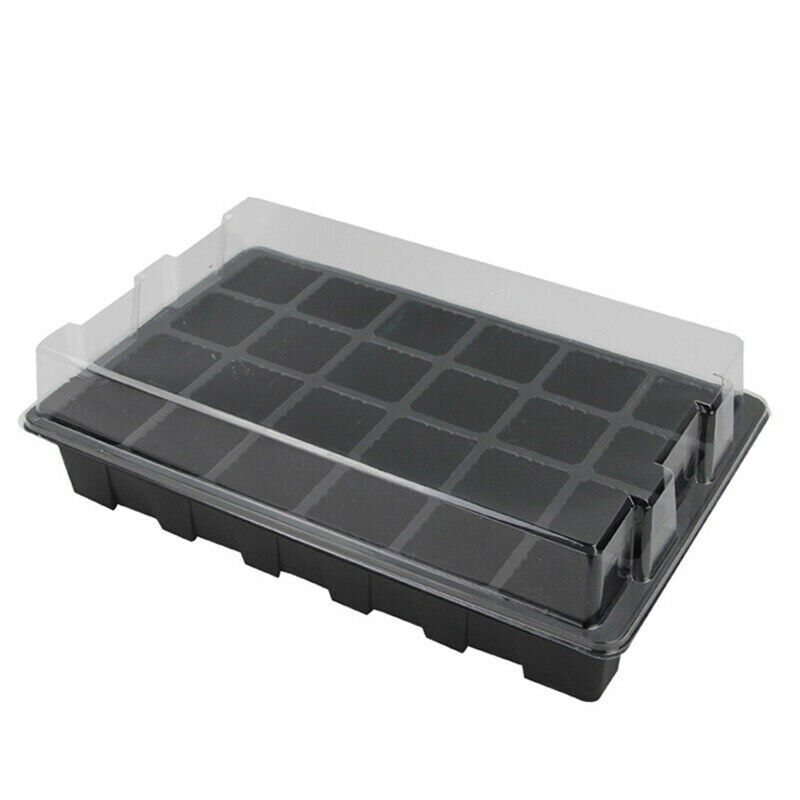 Plastic 24 Cell Seedling Starter Tray Seed Germina... – Grandado