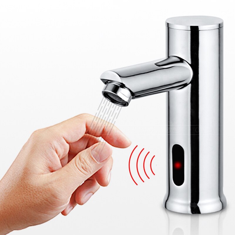 Infrared Sensor And Cold Faucet Bathroom Bathroom ... – Grandado