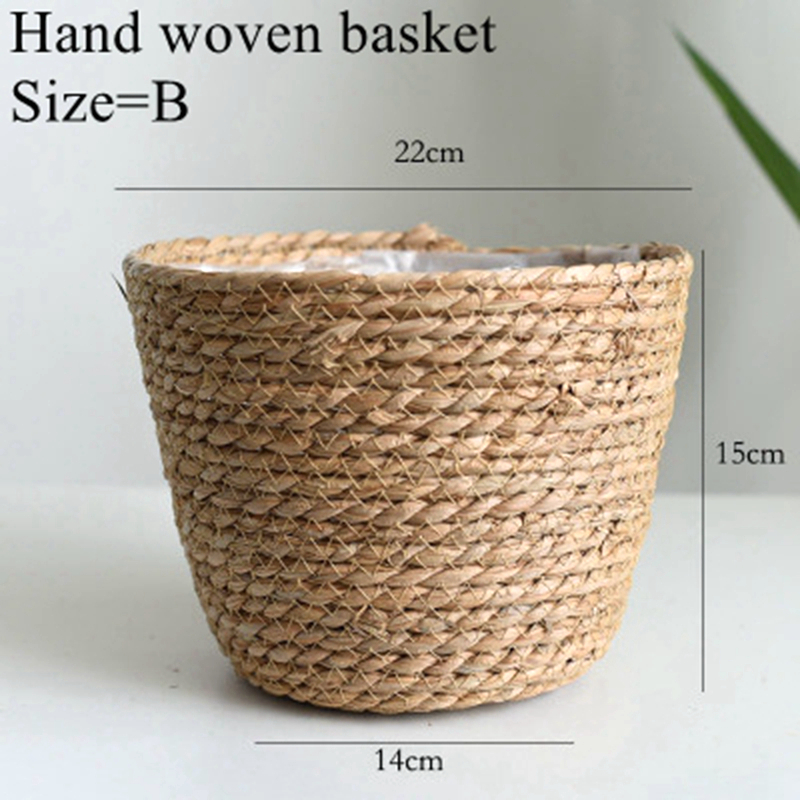 Handmade Woven Seaweed Storage Baskets Folding Sea... – Grandado