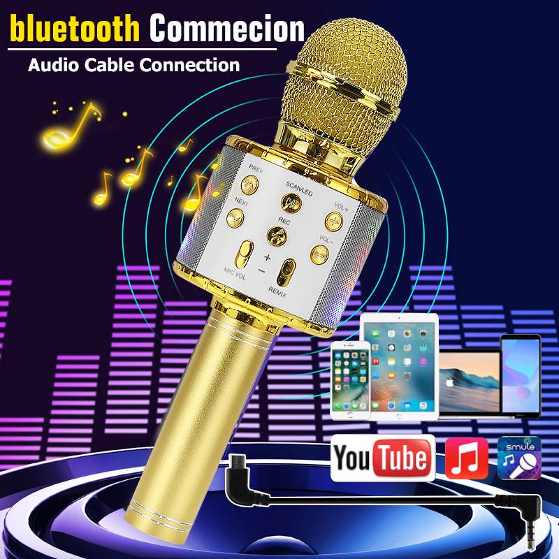 Wireless Bluetooth Microphone 360 Sound Pickup Kar... – Grandado