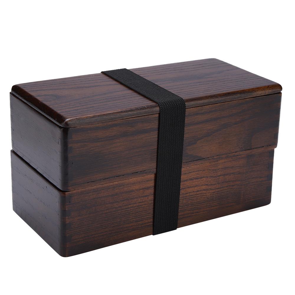 Japanese Wooden Bento Box Salad Box Sushi Box Lunc... – Grandado