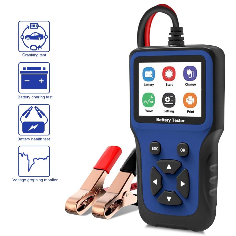 12V Car Battery Tester for 100 to 2000CCA Battery ... – Vicedeal