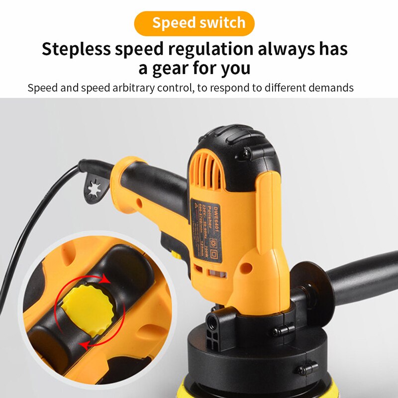 700W 110V 3700rpm Variable Speed Car polishing mac... – Vicedeal