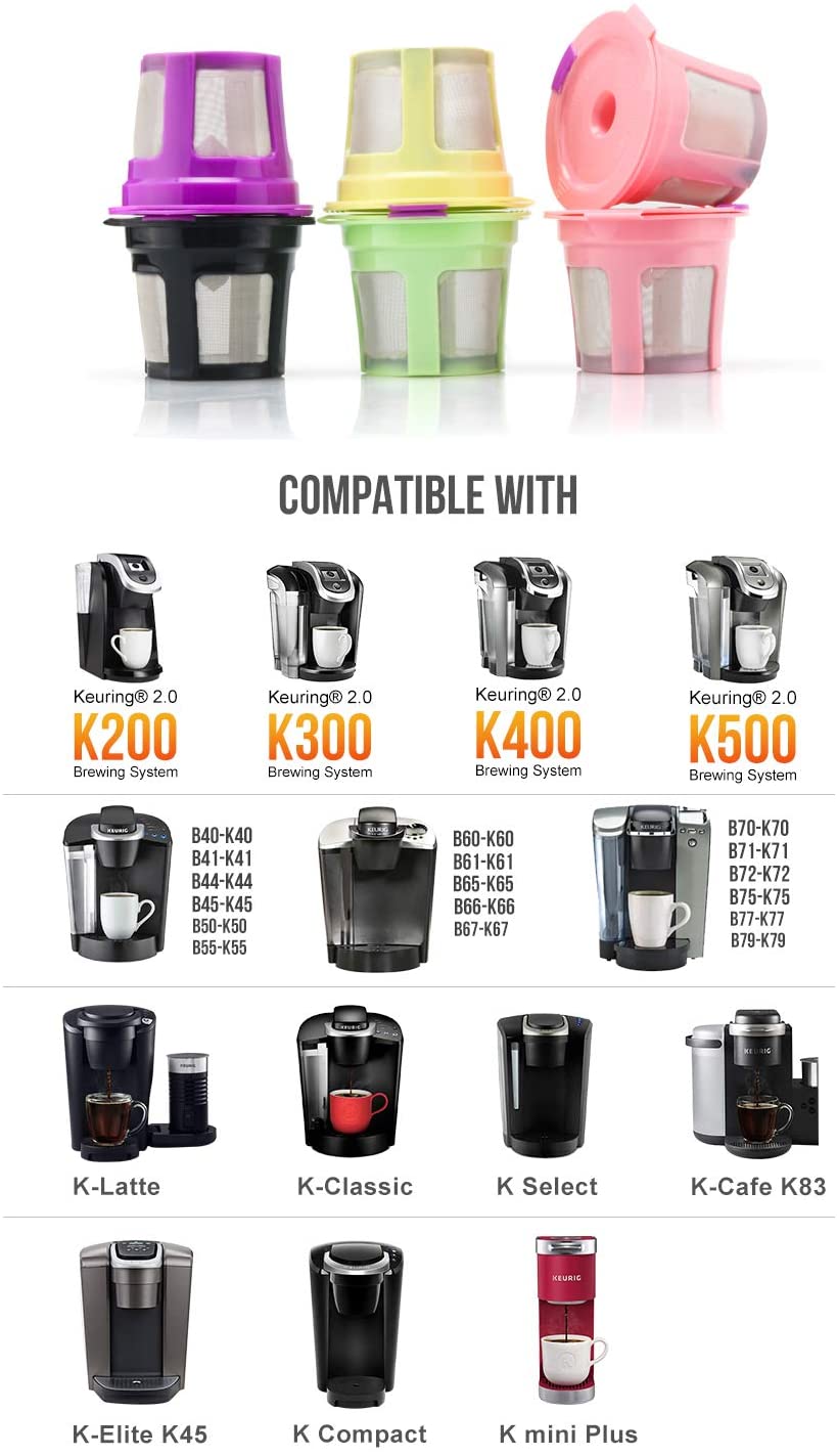 i Cafilas Week reusable cup accessories for Keurig... – Grandado