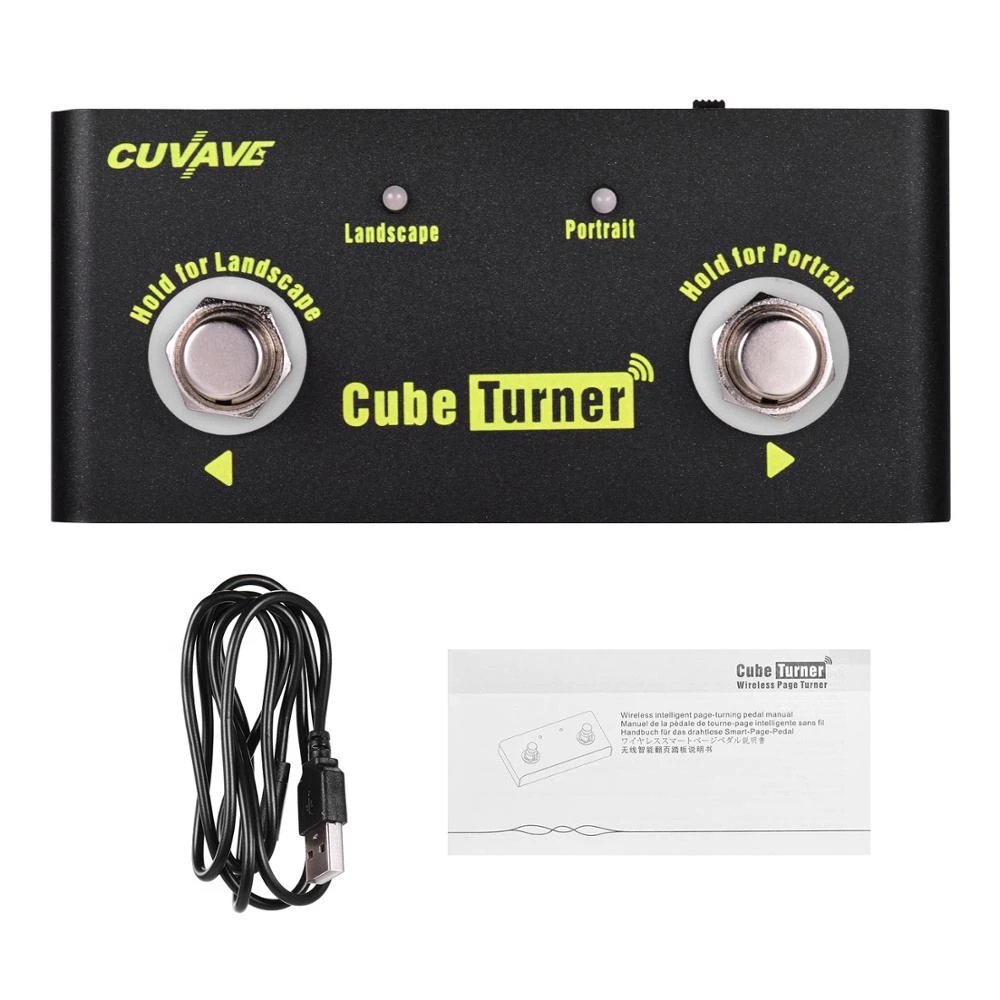 Wireless Page Turner Pedal Teleprompter App Contro... – Grandado
