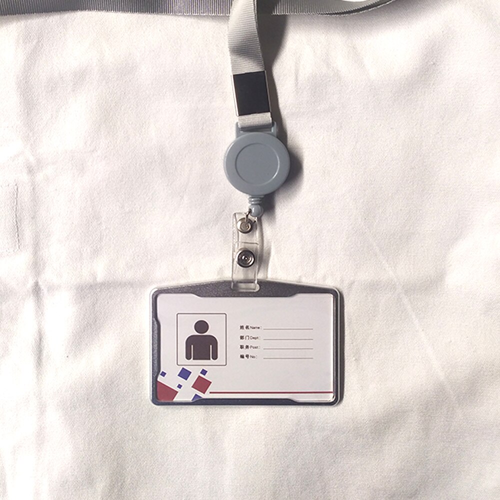 Metal Bus Pass Case Cover Retractable Lanyards ID ... – Grandado