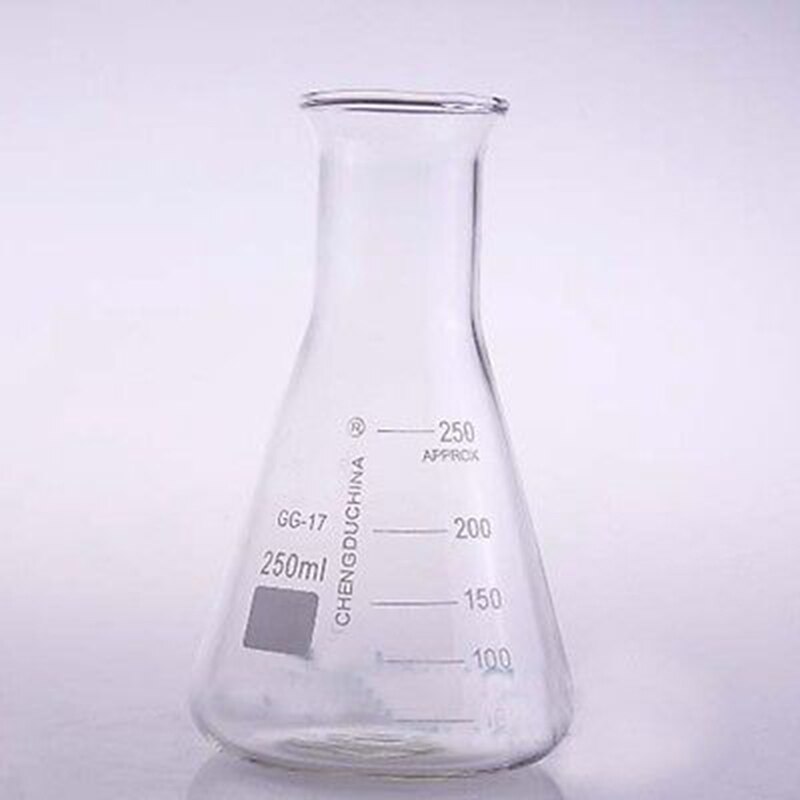 250ml Bell Mouth Borosilicate Glass Conical Erlenm... – Grandado