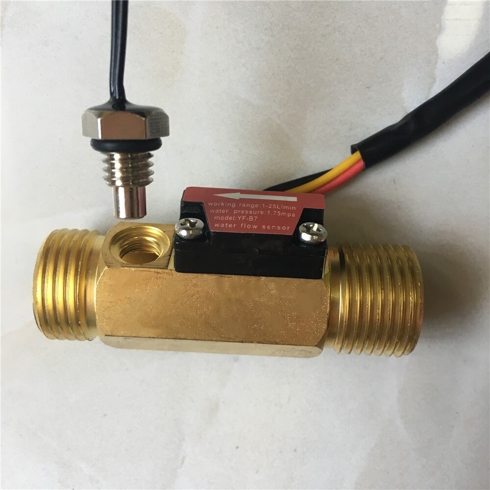 Hall Flowmeter, Water Flow Sensor, Copper Flow Sen... – Grandado