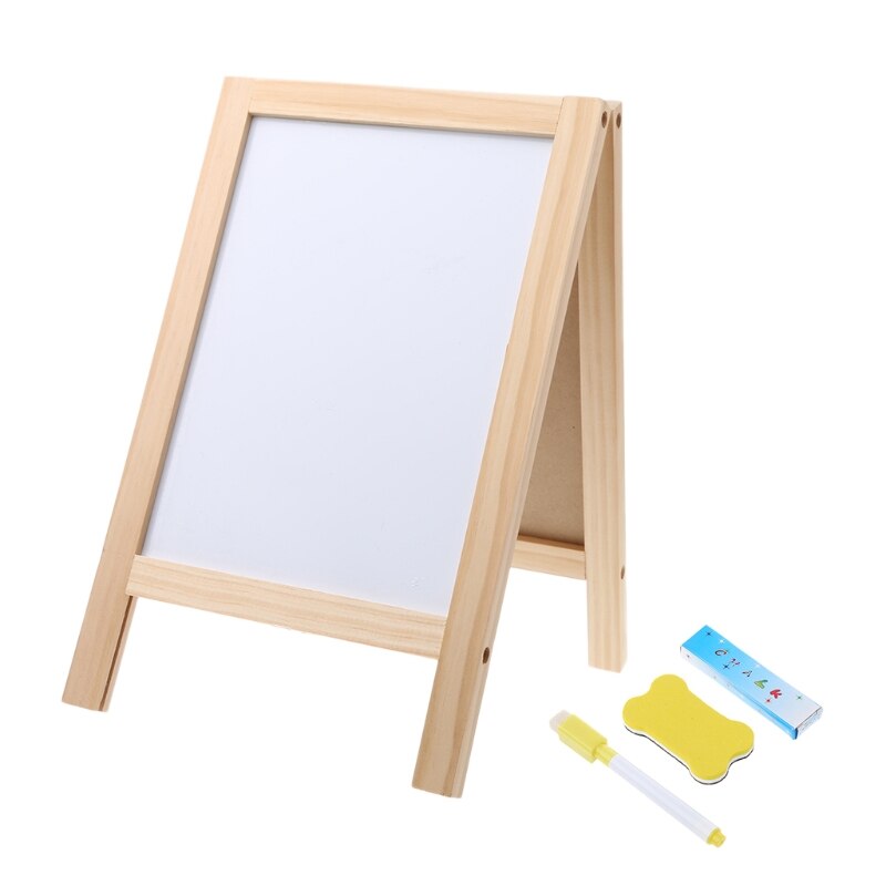 Mini Wooden Tripod Blackboard Small Double Easel M... – Grandado