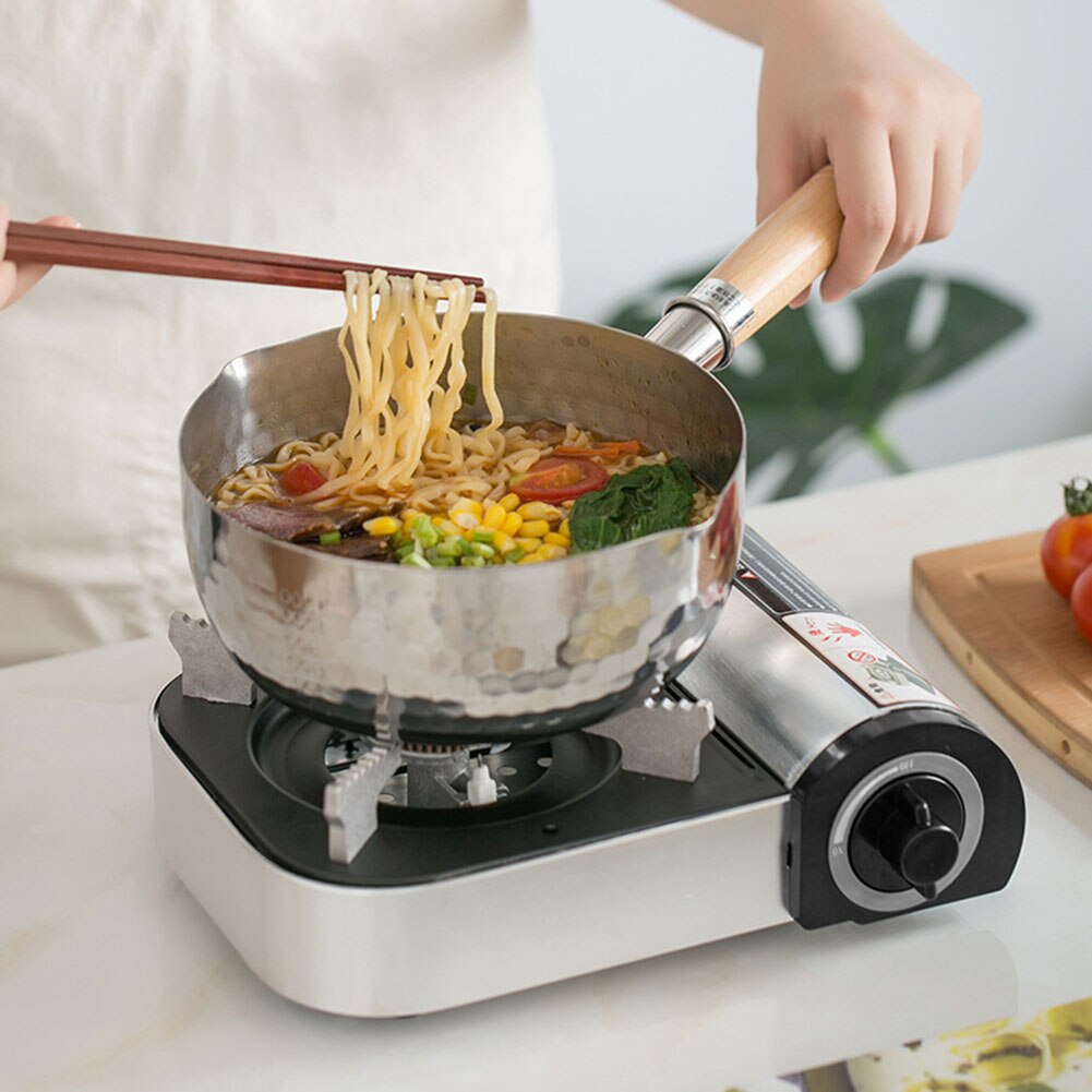 Koken Kook Melk Pan Suiker Platte Bodem Noedels Po... – Vicedeal