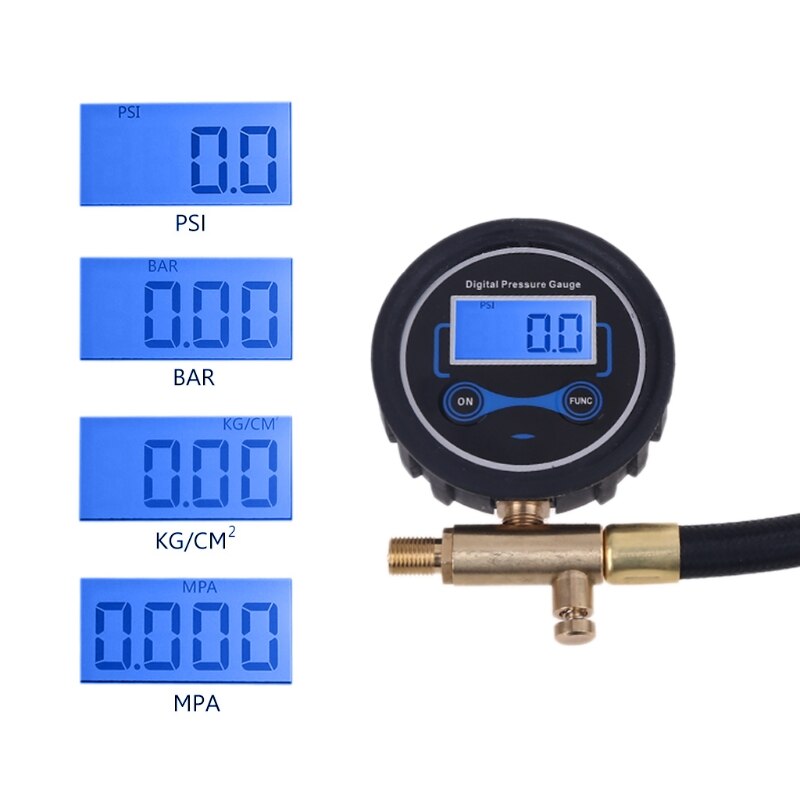Digital Tire Pressure Gauge Manometer Car Truck Mo... – Vicedeal