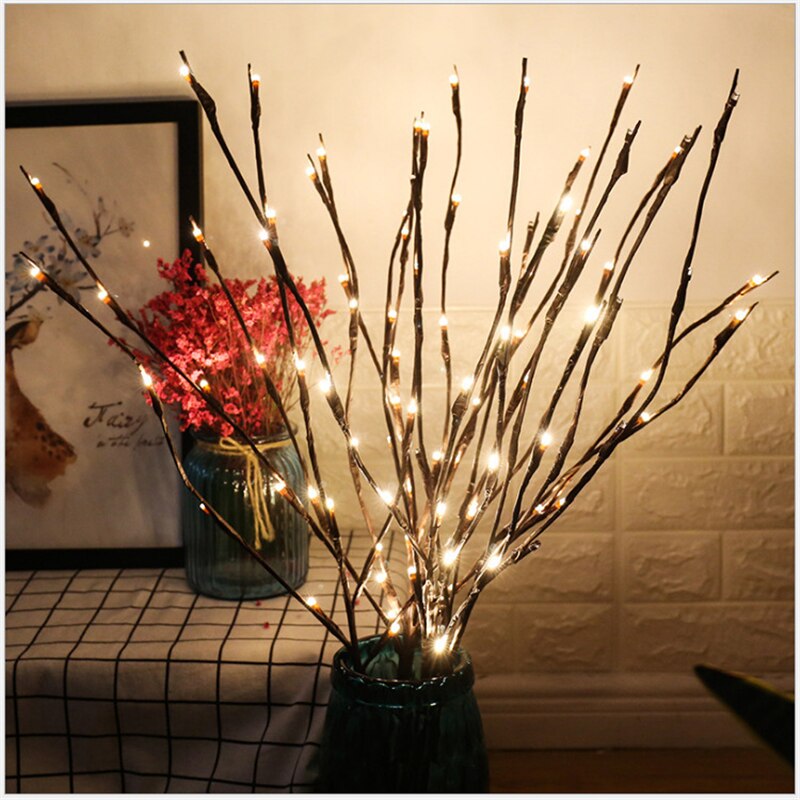 LED branch light room decoration light party 20 he... – Grandado