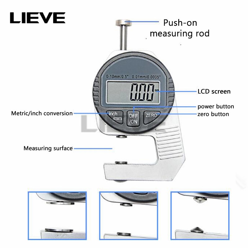 Portable Electronic Dial Indicator Thickness Mini ... – Grandado