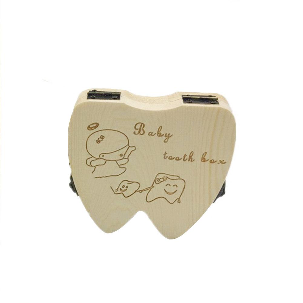 Baby Teeth Keepsake Box Tooth Holder Wooden Tooth ... – Grandado