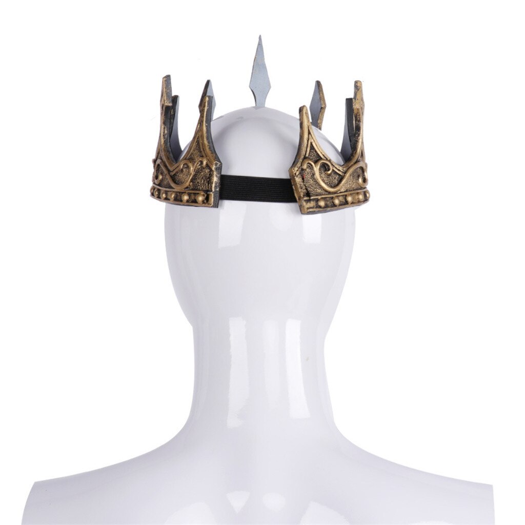 cosplay Full Circle Crown Unisex king Costume Hair... – Vicedeal