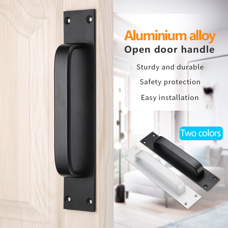 JZPENG matt aluminum door handle Black space alumi... – Vicedeal