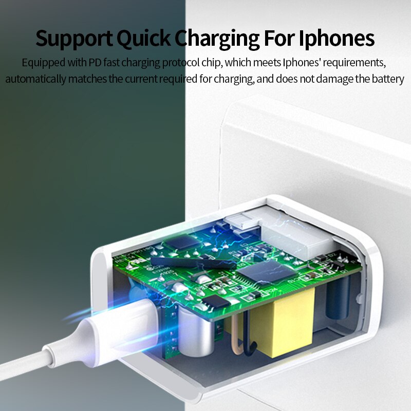 Jh Quick Charge 4.0 3.0 Qc Pd Charger 18W QC4.0 QC... – Vicedeal