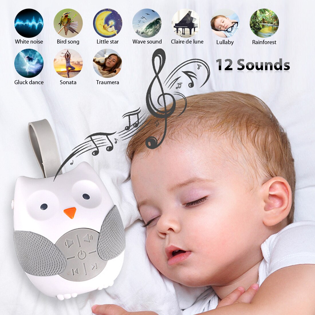 White noise machine timed Shutdown sleep Sound mac... – Grandado