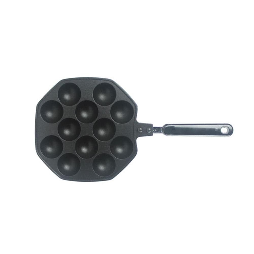 12 Holes Round Pancake Pan Takoyaki Frying Pan Bak... – Grandado