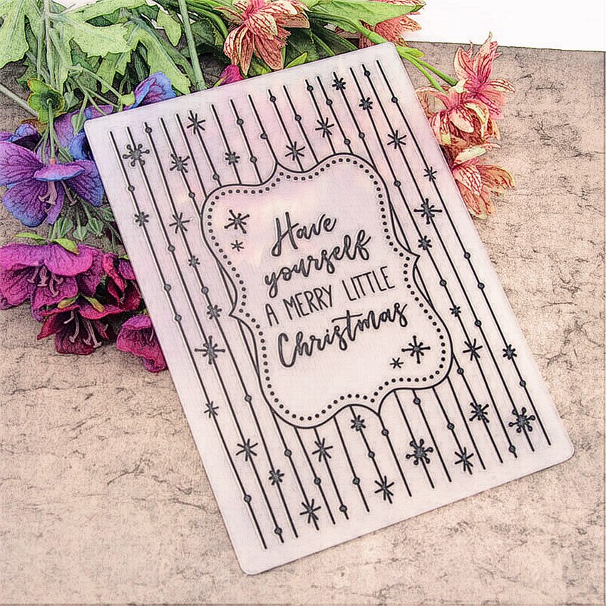 PANFELOU Easter greeting card Embossing folders Pl... – Grandado